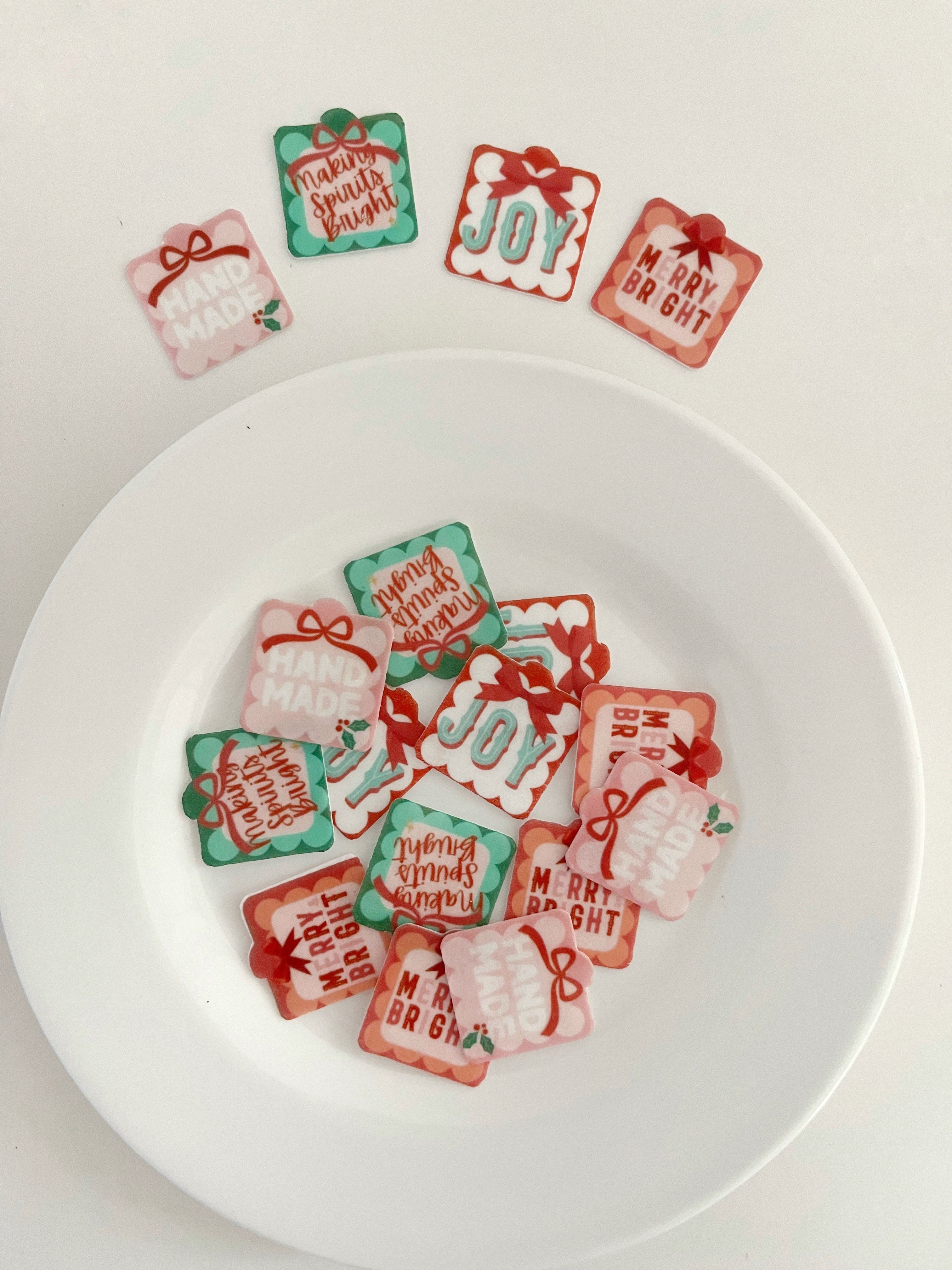 Tarjetas con lazo • 16u – Sprinkles Studio