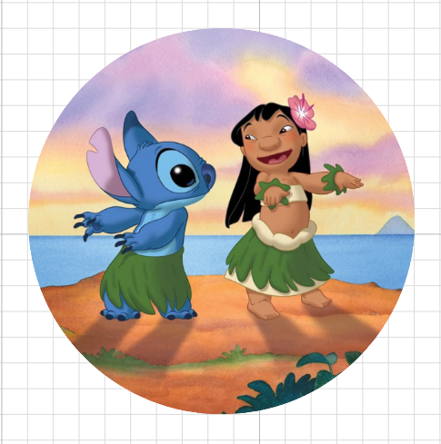 Lilo & Stitch baile • lámina pequeña – Sprinkles Studio